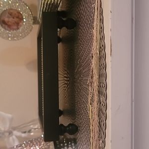 Hand Crafted | Bath | Boho Silver And Black Vanity Tray | Poshmark